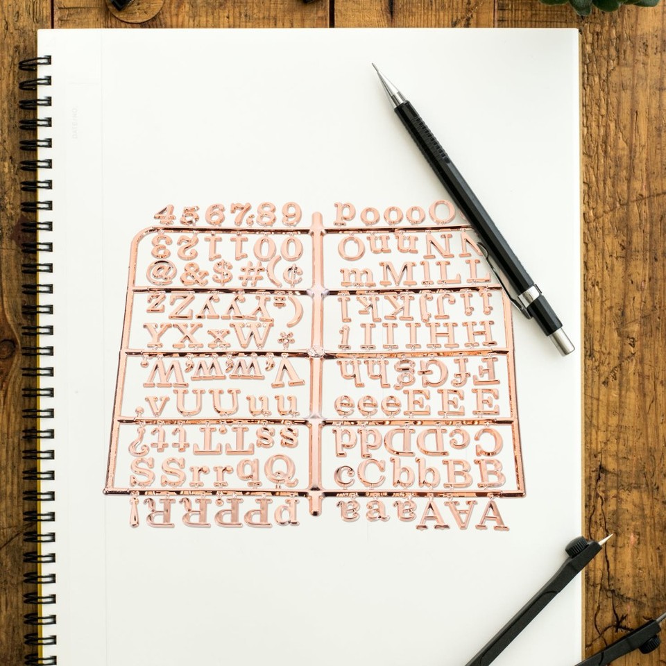 3 Pcs Letter Message Board Plastic Magnetic Letters Number Symbol ...