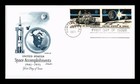 DR JIM STAMPS US COVER DECADE OF SPACE ACHIEVEMENT FDC SETENANT ARTMASTER | eBay