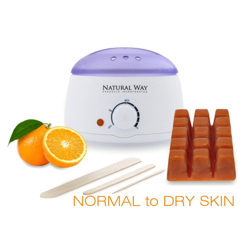Natural Way Hard Wax: Face & Body Waxing |Hard Wax Warmer Kit[ ] | eBay