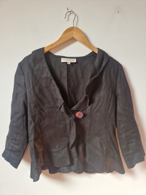 Phase Eight Linen Short Shrug Jacket Cover Up Size 14 | eBay UK