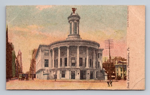 Philadelphia Stock Exchange Undivided Back Public Ledger Postcard | eBay UK