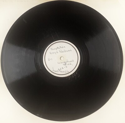 Boyd Raeburn Ginnie Powell 78 Temptation / Dalvatone Sally JEWEL DEMO ...