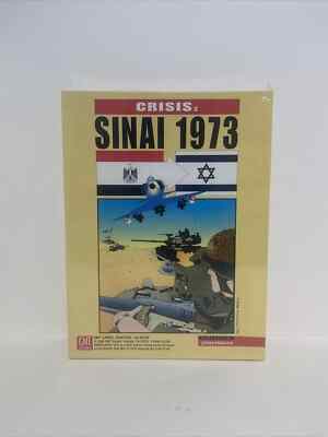 CRISIS SINAI 1973 War Board Game NEW SEALED GMT Games 1995 Mint | eBay