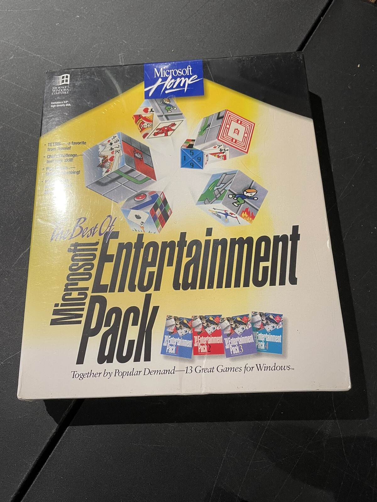 NEW!!! The Best Of Microsoft Entertainment Pack (Sealed) | eBay