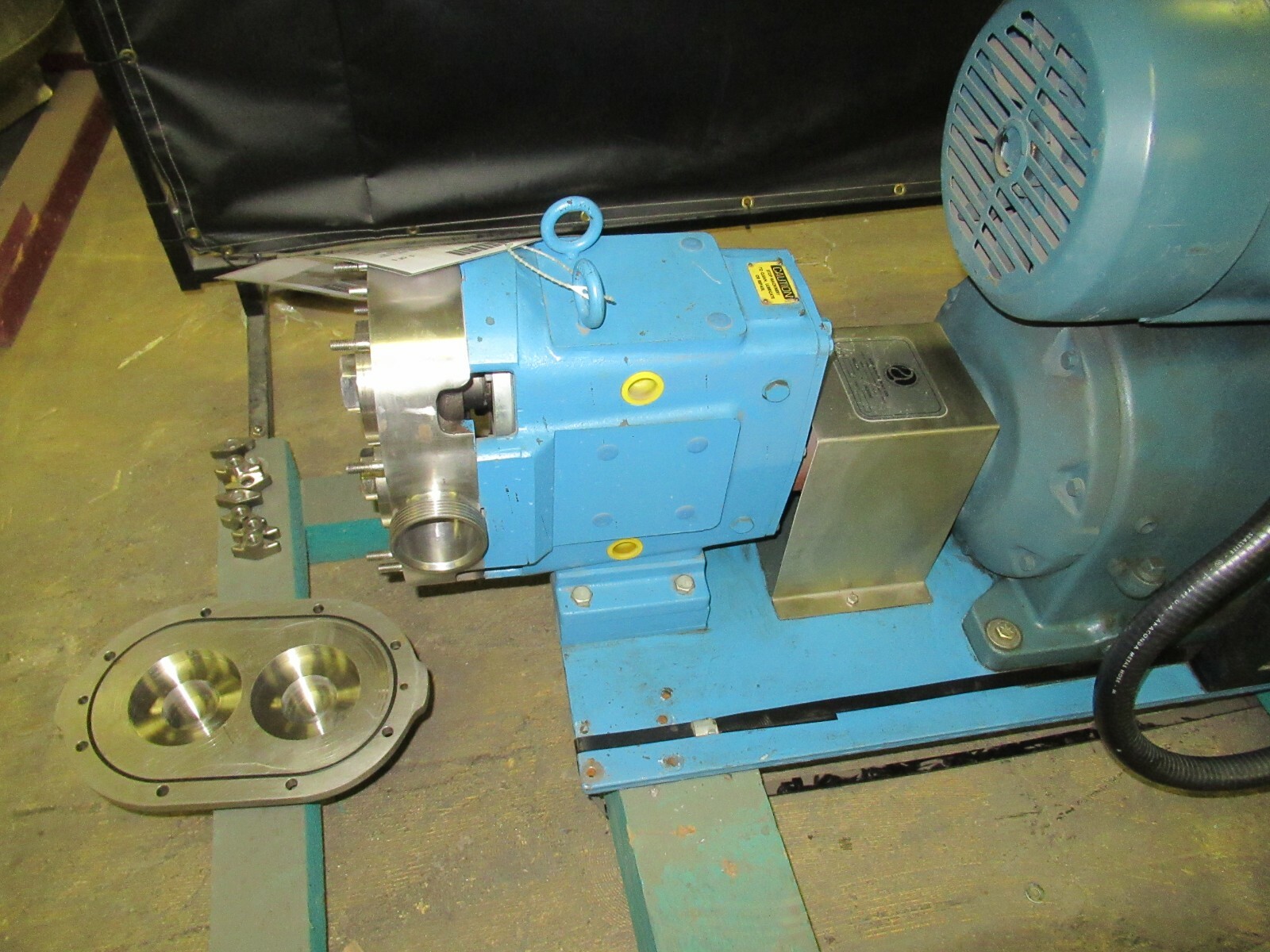 Waukesha Pump Model 60 ROTARY POSITIVE DISPLACEMENT PUMP With US ...