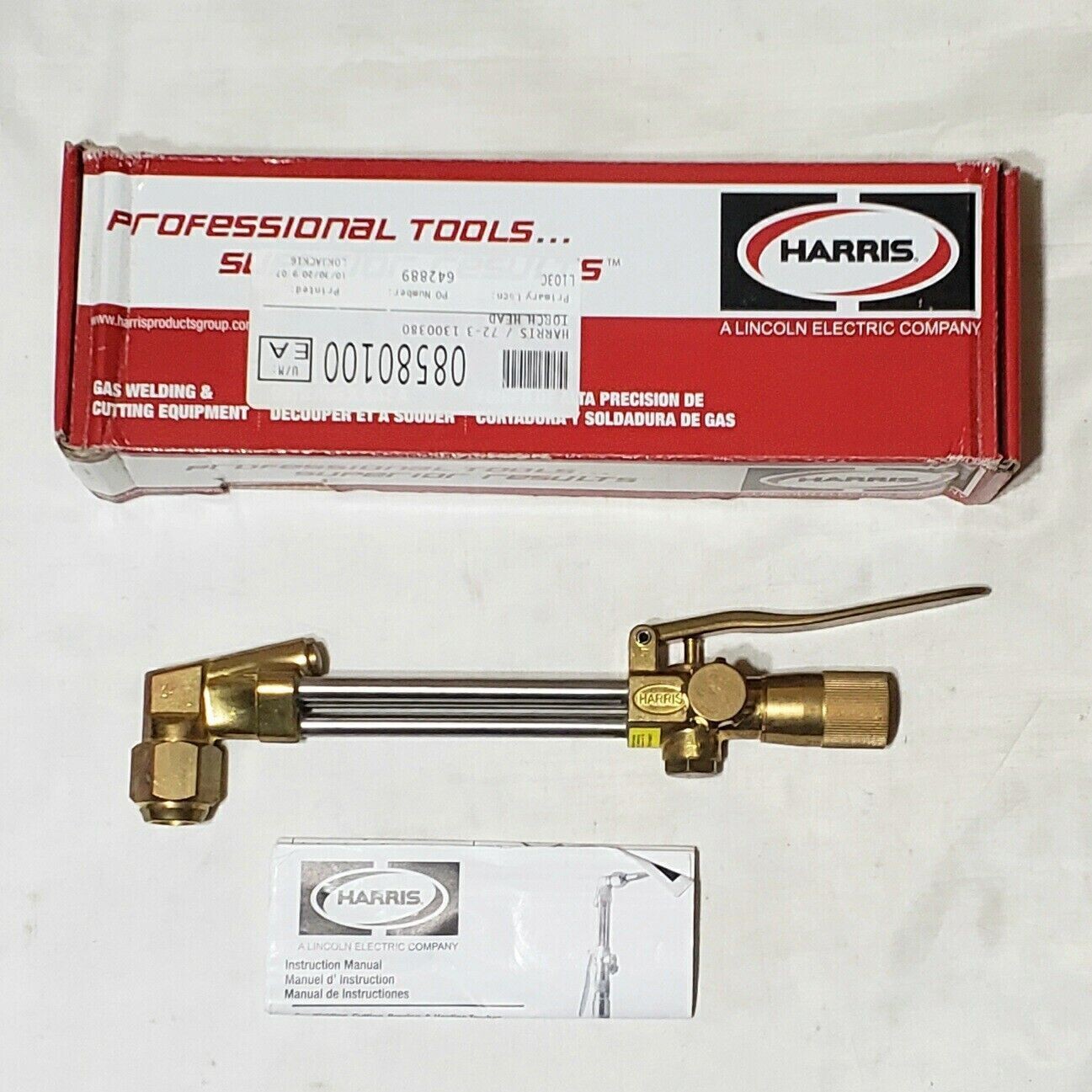 Harris Model 72-3 Cutting Attachment Head Welding 1300380 Fits 85 | eBay