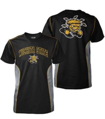 (Large Men’s) Wichita State Shockers Poly Lightweight Fitness Shirt | eBay