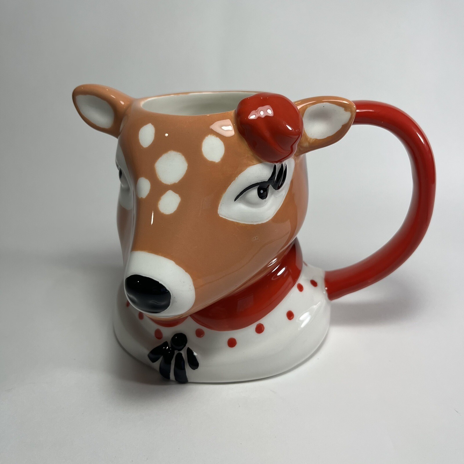 Threshold Reindeer Head Face Mug Christmas Holiday Target Doe Female ...