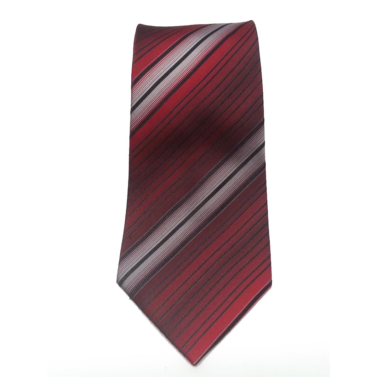 George Men Dress Red Striped Tie 60" long 3.75" wide | eBay