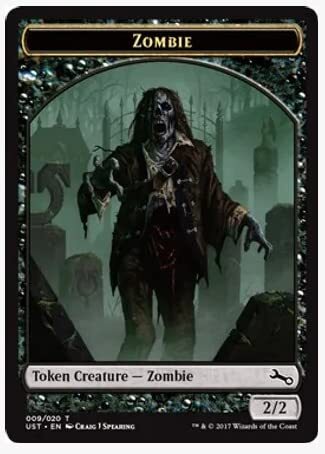 Arena Games Magic The Gathering Premium Bulk Token Packs (Zombie 2/2 ...