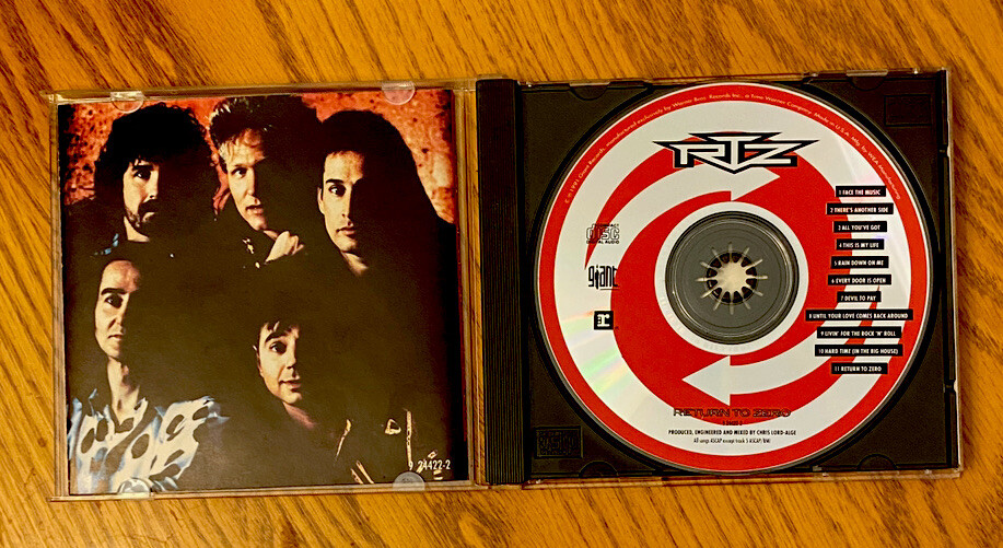 RETURN TO ZERO RTZ Self Titled CD Brad Delp, Boston | eBay