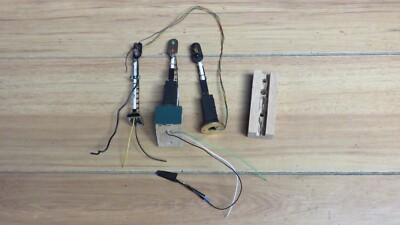 HO BRASS SIGNAL LOT FROM LAYOUT W/WIRING AS IS 624605 | eBay