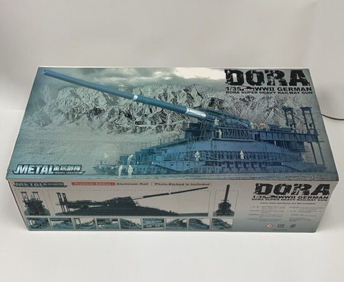 Soar Art 1/35 WWII German Dora Super Heavy Railway Gun 35001 Premium ...