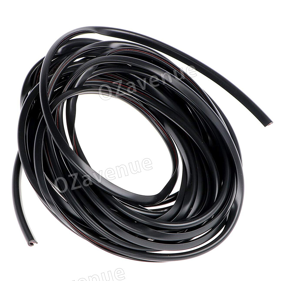 5M PVC Car Body Door Edge Protector Strip Guard Moulding Trim Auto ...