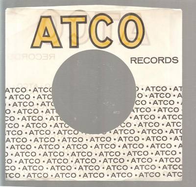 Company Sleeve 45 ATCO - White w/ Black & Yellow Logo (1955-1967) No ...
