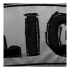 DILLIGAF Reflective Top Rocker Patch, Biker Rocker Patches | eBay