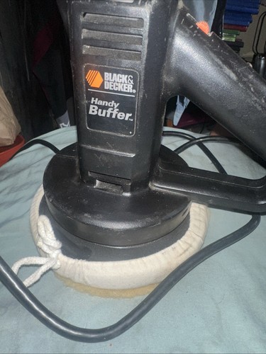 Working Black & Decker USA NO. 9555 Orbital Handy Buffer / Polisher W ...