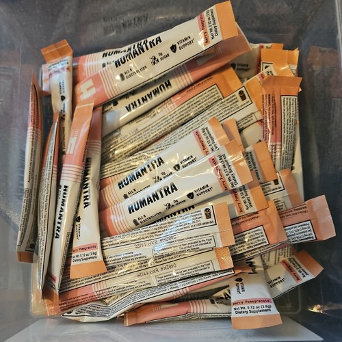 Humantra Hydration Packets Zero Calorie Sugar Electrolyte Berry ...