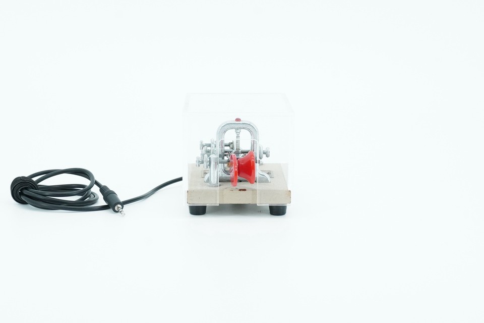 Vibroplex Vibrokeyer Ham Radio Morse Code Keyer - W/ Case & Cord | eBay