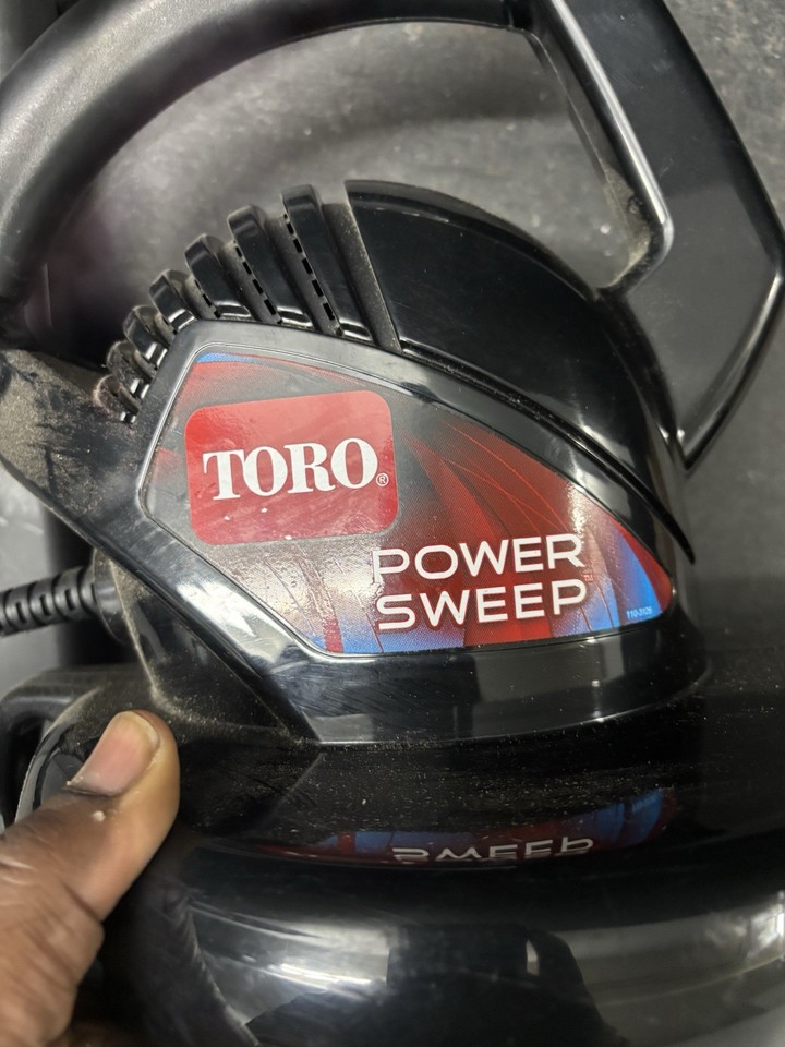 Toro 51585 Power Sweep Electric Leaf Blower, 7 Amp 2-Speed , Black ...