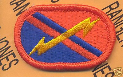 US Army 51st Signal Bn Airborne para oval patch m/e | eBay