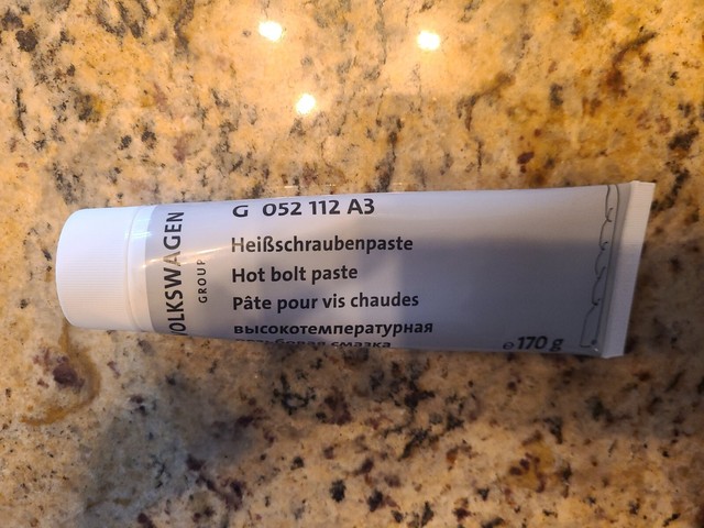 Genuine Volkswagen AUDI Hot Bolt Paste 170g G052112A3 for sale online ...