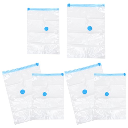 1 Set Vacuum Storage Bags Large Quilt Coats Blankets Compression Bags ...
