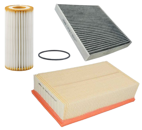 Air+Cabin+Oil Filters for Audi A3 Q3 S3 A3 Quattro TT Quattro TTS ...