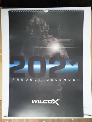 2021 WilcoxInd night vision 18 month calendar Wilcox Army | eBay