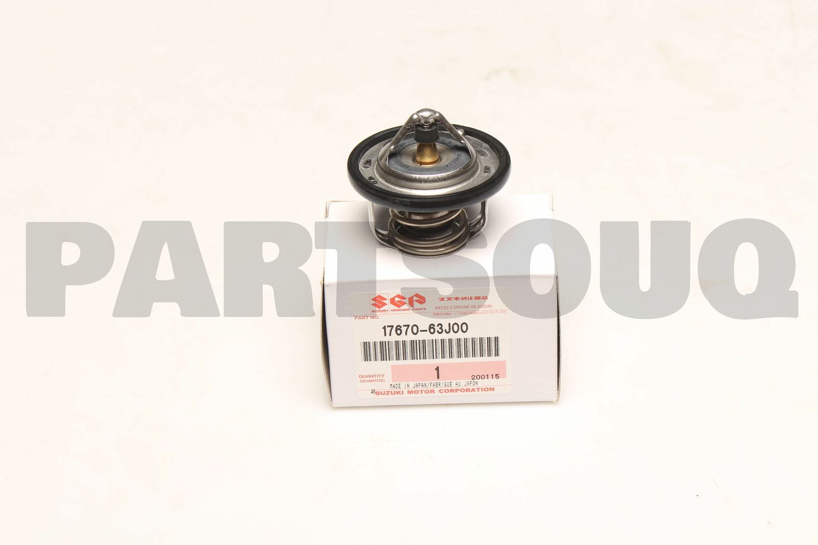 1767063J00 Genuine Suzuki THERMOSTAT, WATER (82?C) 17670-63J00 | eBay
