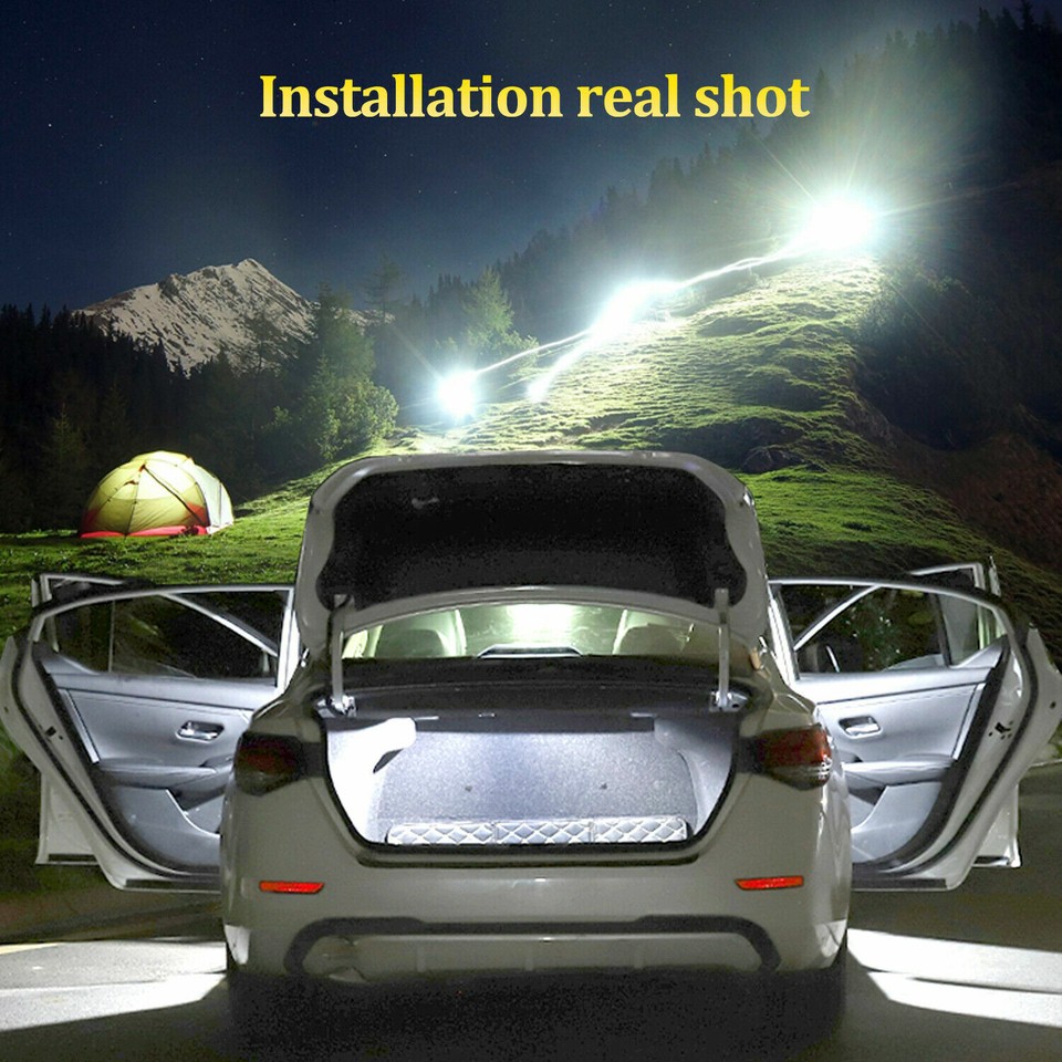 8X Canbus LED Interior Dome Light + License Plate Lights Kit For TOYOTA ...