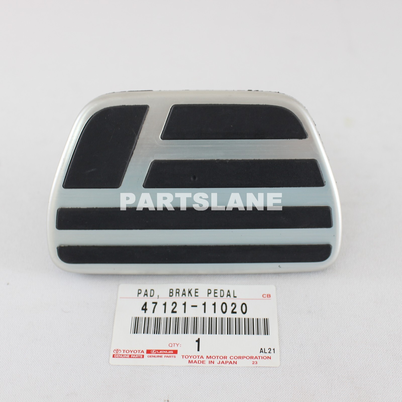 Toyota 47121-11020 OEM Genuine Brake Pedal Pad | 4712111020 | Genuine ...