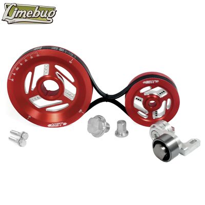 Classic MST Raptor Serpentine Pulley Kit Red VW | eBay