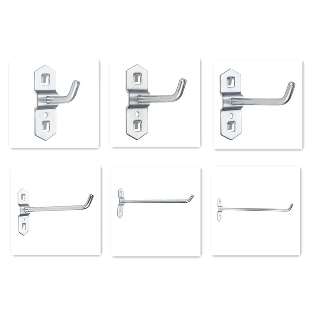 1Pcs Hardware Tool Oblique Hanger Pegboard Hook for Shop Good Shelf | eBay