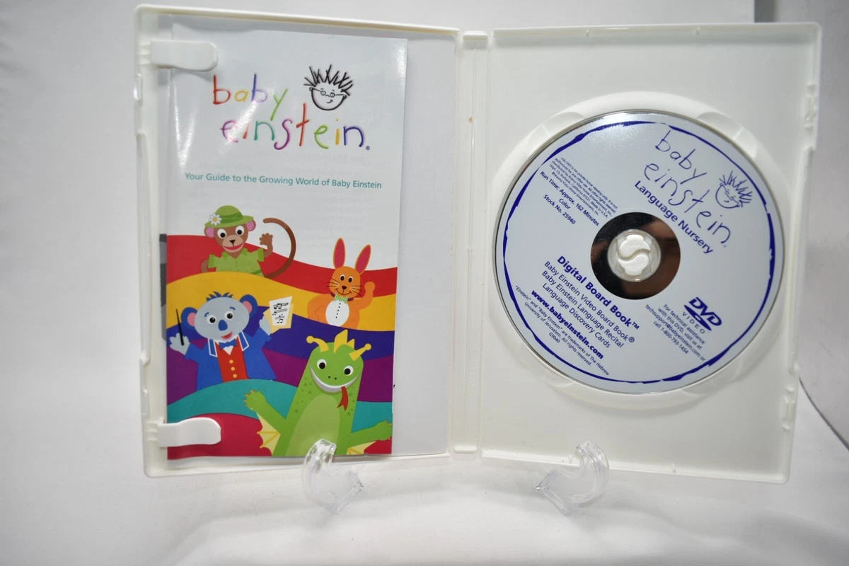 Baby Einstein Language Nursery Dvd Ebay