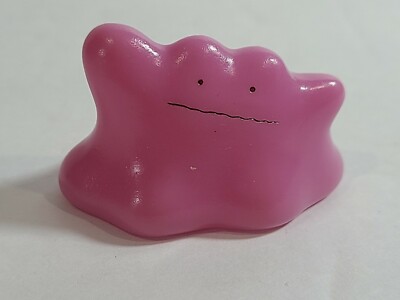 1997 Pokemon Finger Puppet Pink Ditto Figure Gotta Catch em All ...