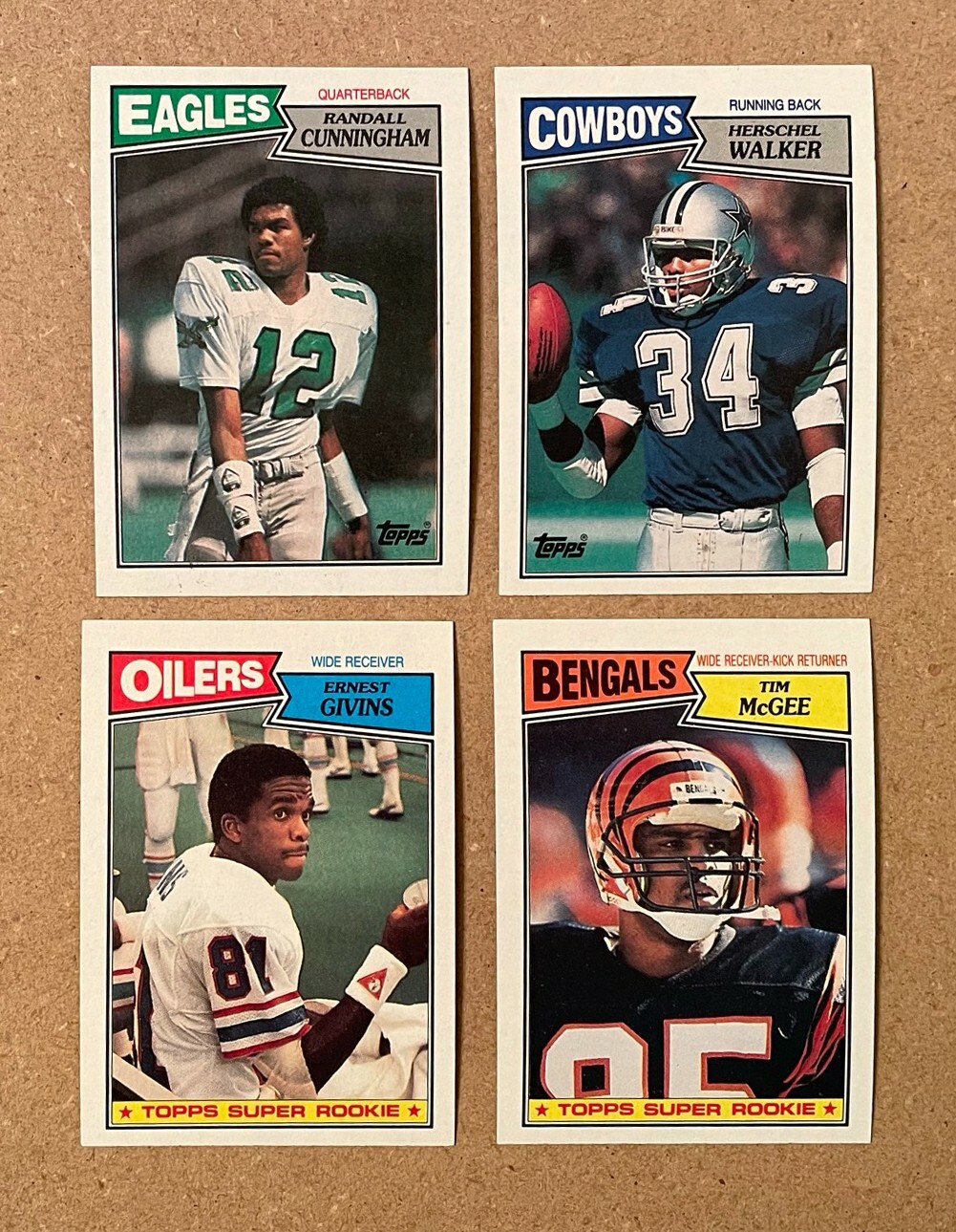 1987 Topps Football Lot 15 Cards including Herschel WALKER + WRAPPER | eBay