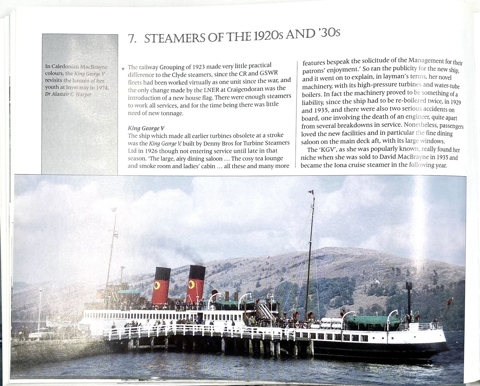 CLYDE STEAMERS - Brian Patton (Hardback, 2003) Vintage Transport, 1st ...