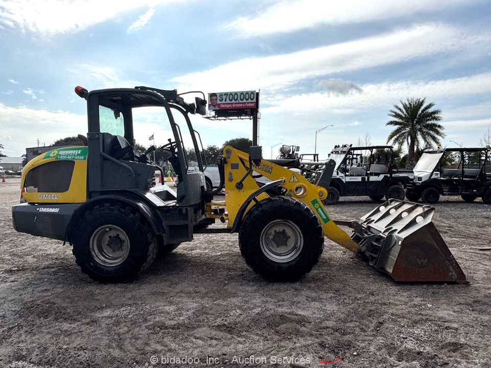 2019 Wacker Neuson WL52 Wheel Loader Tractor Hyd Q/C Aux Hyd bidadoo ...