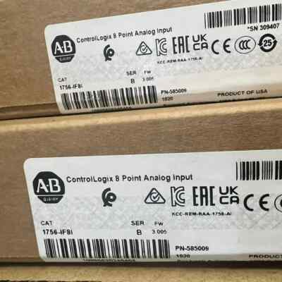 Allen-Bradley 1756-IF8I ControlLogix 8 Point Analog Input Module ...