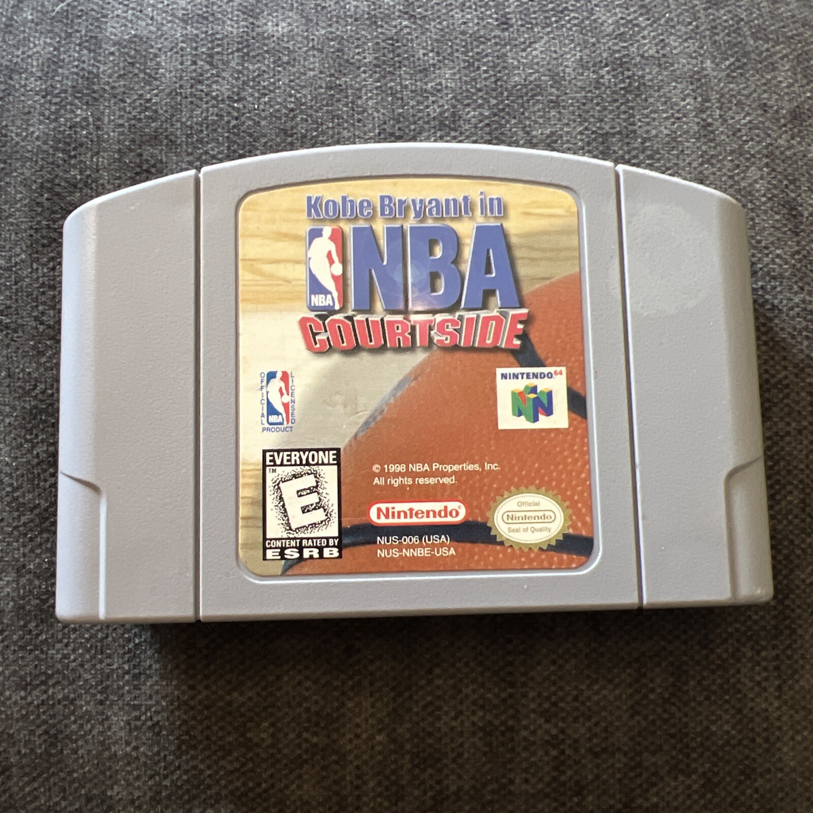 Kobe Bryant in NBA Courtside (Nintendo 64, 1998) Cleaned Tested ...