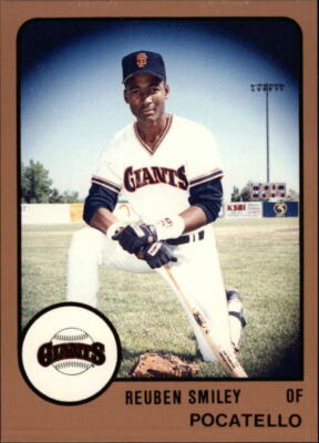 1988 Pocatello Giants ProCards #2087 Reuben Smiley Los Angeles ...