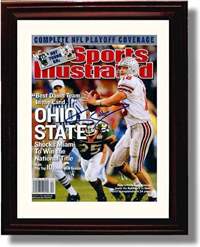 Unframed Ohio State 2002 National Champions Craig Krenzel "Best Damn ...