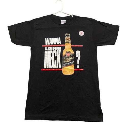 1980’s Miller Genuine Draft Beer Long Neck single stitch shirt. | eBay