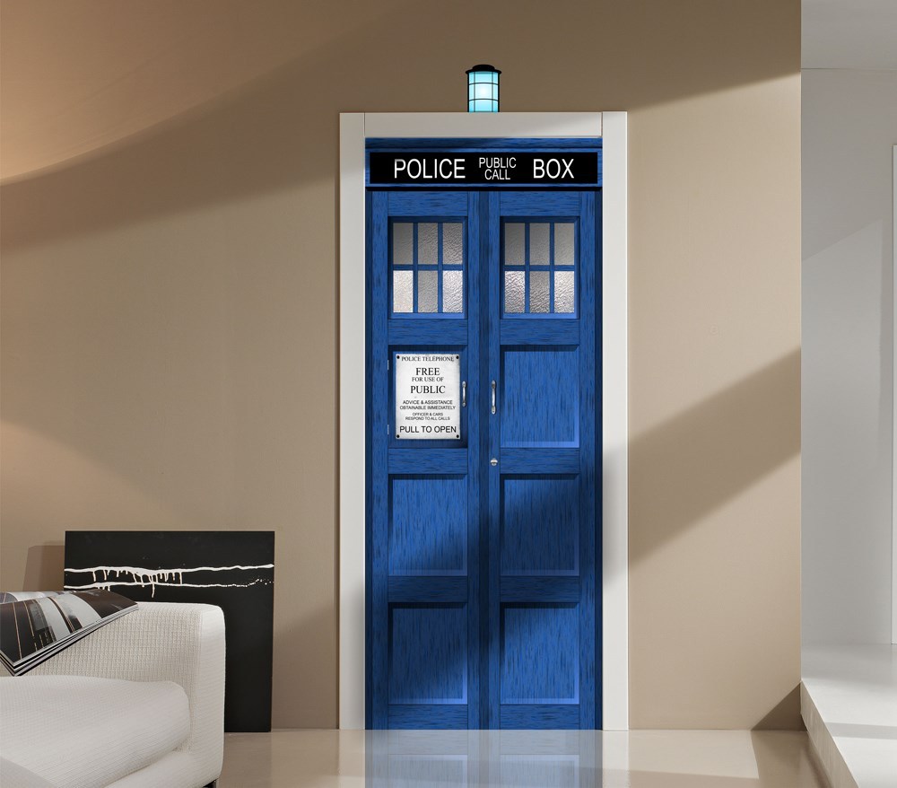 Lego Doctor Who Tardis Decals