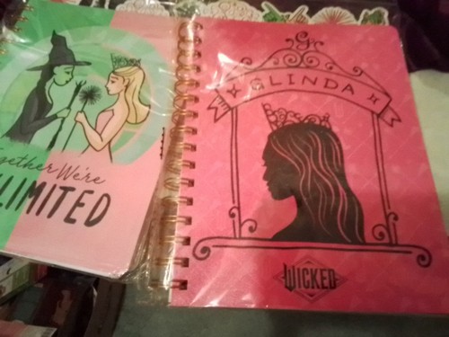 Wicked Journal Notebook Target Exclusive Glinda, Unlimited Set Of 2 | eBay