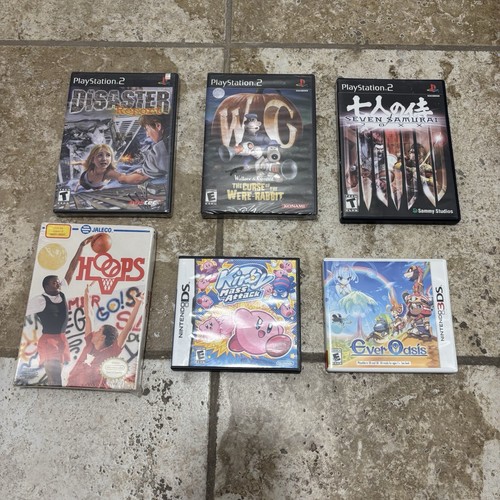 Video Game Lot NES Nintendo DS 3DS PS2 PlayStation 2 Sealed | eBay