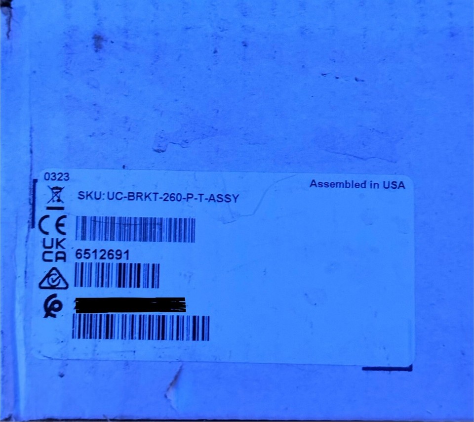 Crestron UC-BRKT-260-P-T-ASSY UC Bracket Assembly w/ HD-CONV-USB-260 ...