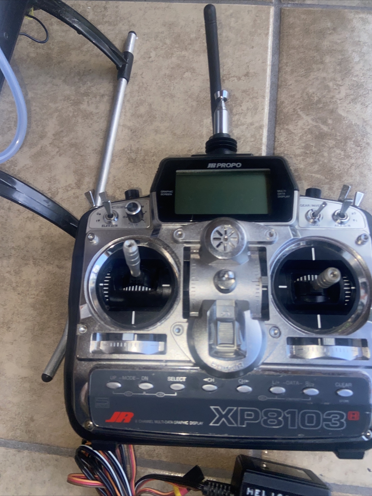 JR PROPO ERGO 50 With A OS 50SX ENGINE HELICOPTER WITH REMOTE XP8103 | eBay
