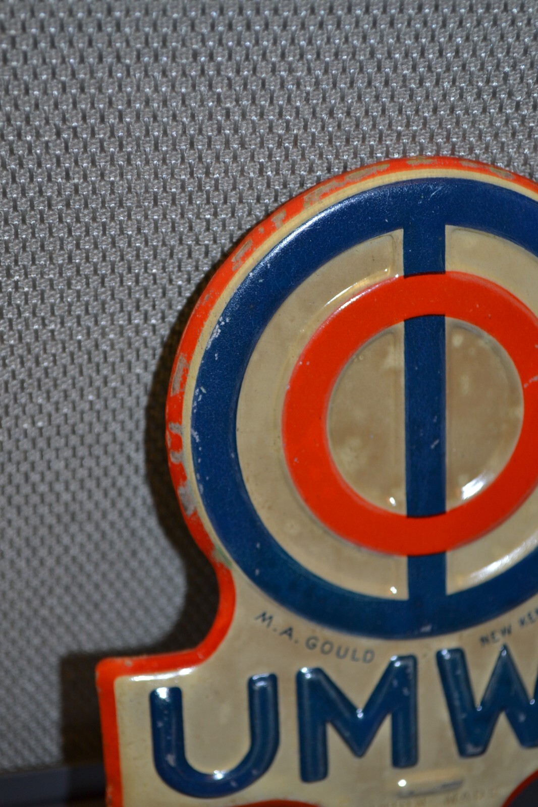 UMWA (United Mine Workers of America) Tag Topper New Kensington PA ...